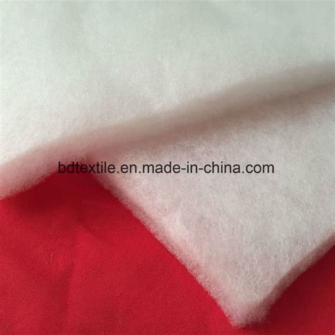 Glue Bonded 100 Polyester Wadding Batting Fiber And Batting Price