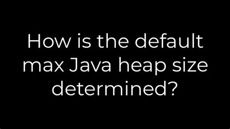 Monitor Java Heap Size Windows At Amanda Moretz Blog
