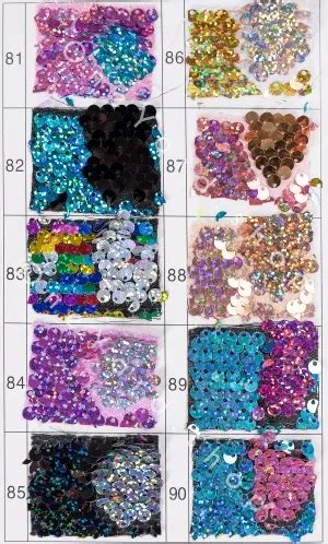 Laser Hologram Blue To Pink Reversible Sequin Fabric Oneyard