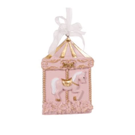 Exquisite Pink Carousel Hanging 795 The Essential Candle Co