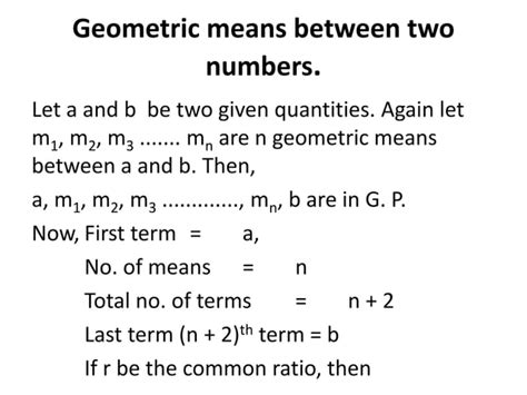 Geometric Progressiongp Pptx Science