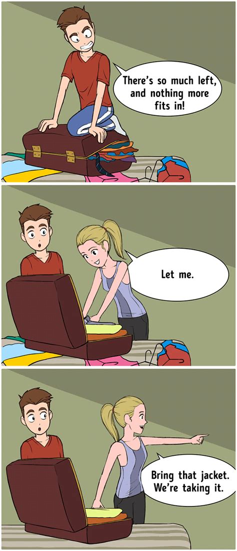 9 Comic Strips That Prove Women Actually Use Magic Page 2 Of 5 The Polka Dot Daisy