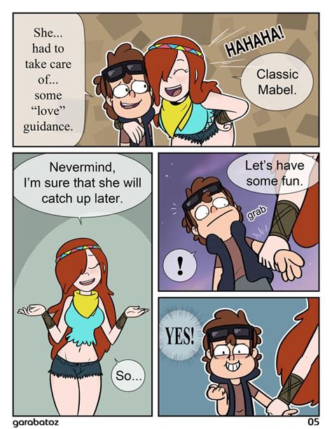 Road To The Club First Trip Page 5 Gravity Falls Fan Art Gravity