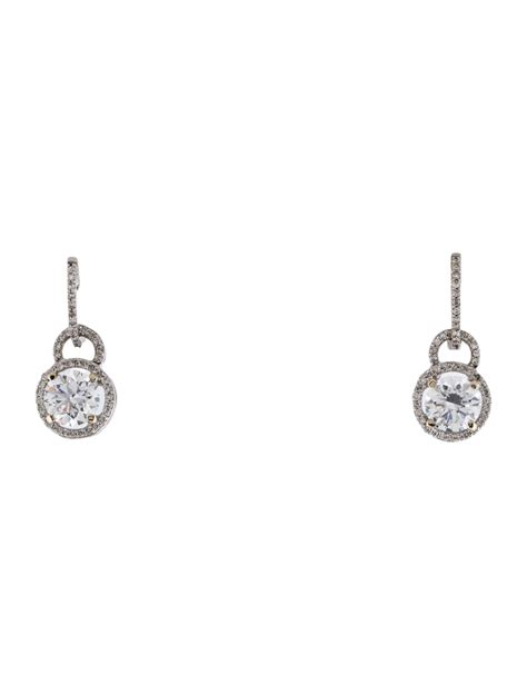 Earrings 14k Lab Grown Diamond Drop Earrings Drop Earrings