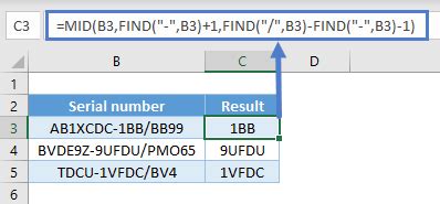 Exemplos de funções MID Excel VBA e planilhas do Google Funções