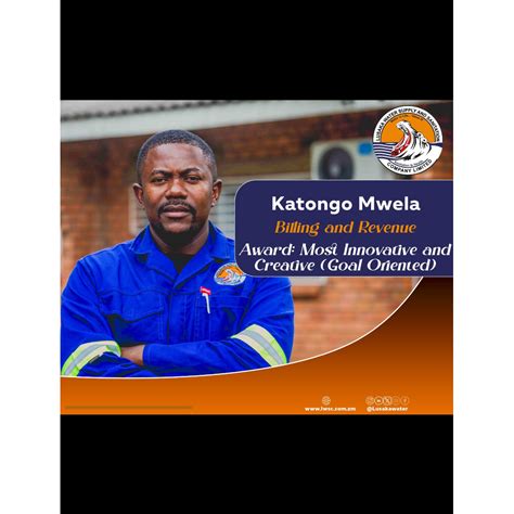 Mwela Katongo Plumber Lusaka Water Supply And Sanitation Company Xing