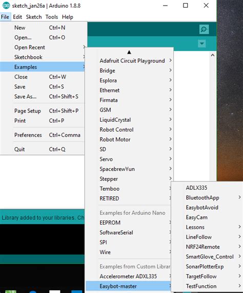 hướng dẫn thêm mới thư viện trong arduino ide