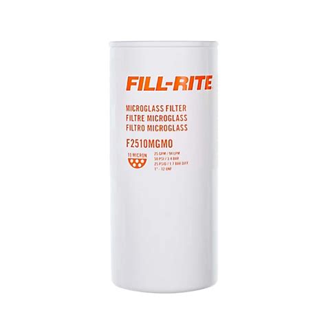 Fill Rite 25 Gpm 10 Micron Particulate Spin On Multi Fuel Filter F2510mgm0 At Tractor Supply Co