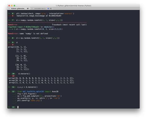 Terminal Theme Configuration Terminal Themes