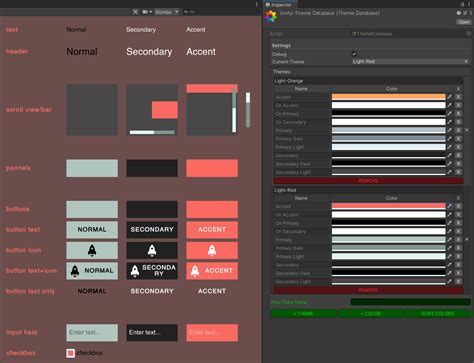 Unity Theme Change Color Of Anything In A Project Use Color Palettes R Unity D