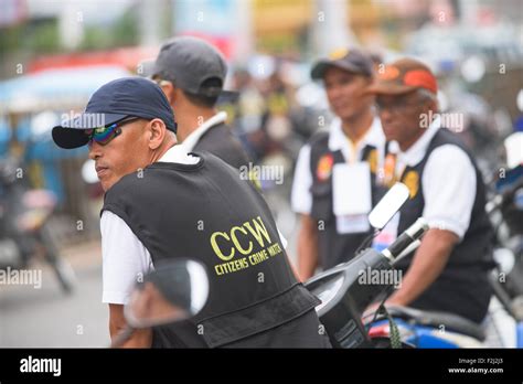 Members Of Citizens Crime Watch A Community Based Crime Preventing