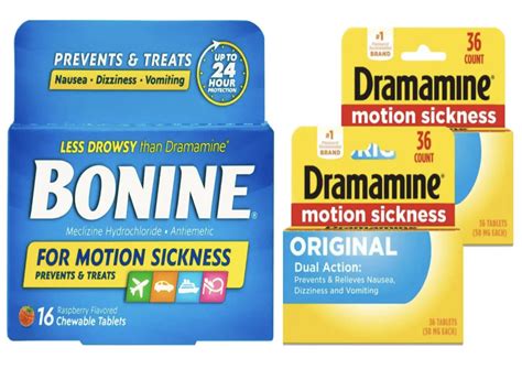 Dramamine Vs Bonine Which Motion Sickness Medicine Is Best Royal