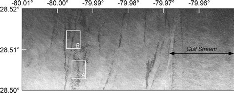 Figure 1 From Ocean Mixed Layer Depth And Current Variation Estimated From Imagery Of Surfactant