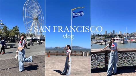 🇺🇸vlog 샌프란vol1 신혼여행시작 미국여행 미주여행 피어39 아시아나라운지 인천공항 뉴진스 만난 썰 Youtube