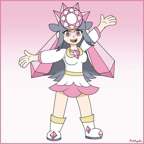 Dahlia The Diancie Gijinka Diancie By Multidiegodani On Deviantart