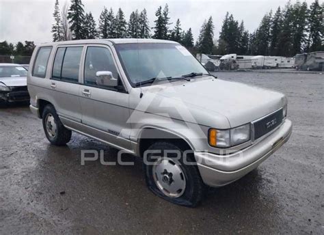 1993 Isuzu Trooper Vin Jacdh58v8p7902306 From The Usa Plc Group