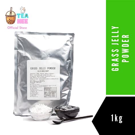 Grass Jelly Powder 1kg Serbuk Cincau Hitam Mesona Chinensis 20x Shopee Malaysia
