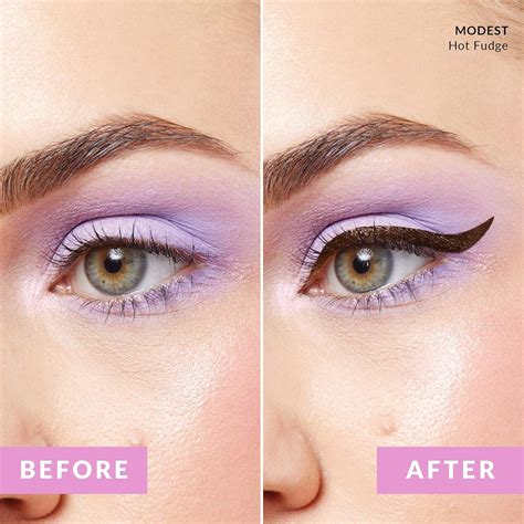 Quick Flick Hot Fudge Cat Eyeliner Stamp Smudge Proof 10mm Winged