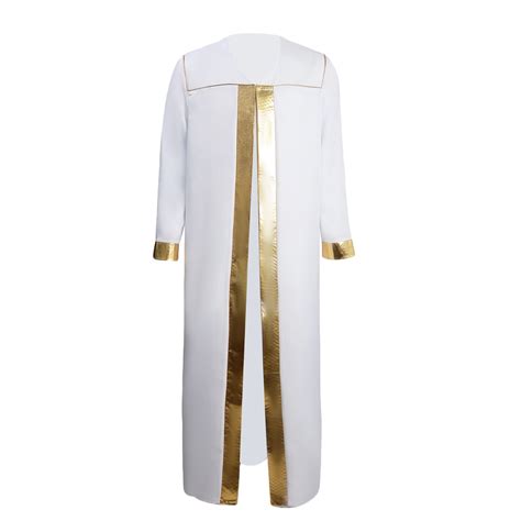 Wxlwzywl Mens Halloween Costumes For 2024 Mens Cassock Choir Cassock Minister Robe Clergy