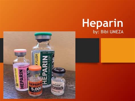 Heparin Pptx