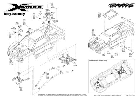 Traxxas X Maxx Exploded Views Scorched Parts Rc
