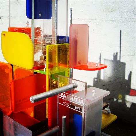 Plexiglass Model For Benetton Architecture Model Plexiglass The Unit