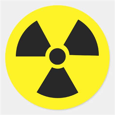 Plutonium Transuranic Radioactive Element Classic Round Sticker Zazzle