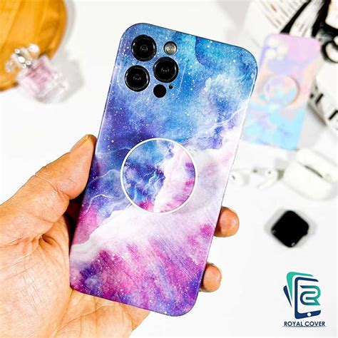 قاب طرح سنگ همراه با پاپ سوکت Rc 250 رویال کاور