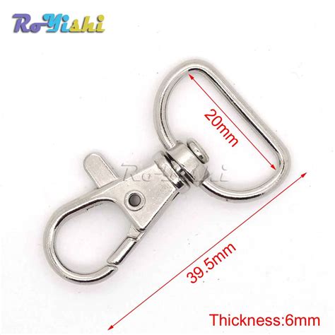 10pcs Pack Matel Snap Hooks Rotary Swivel For Back Vicedeal