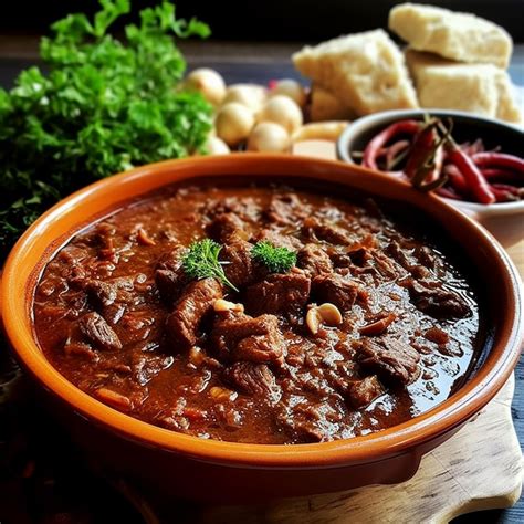 Premium Ai Image Nutty Elegance Savoring The Walnut Stew Delight Of Gjell Me Arra