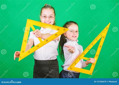 Geometry Favorite Subject Education And School Concept School