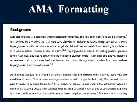Ama Formatting Ama Formatting Style Manuals Are Written
