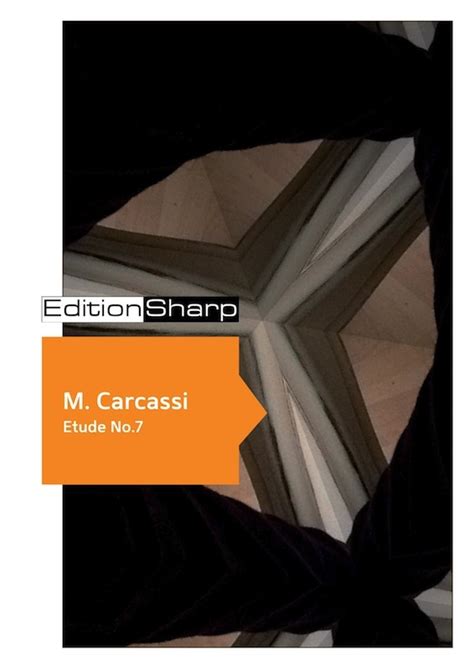 Carcassi M Etude N°7 Ar Studer Claudia Camac Harps Shop Camac