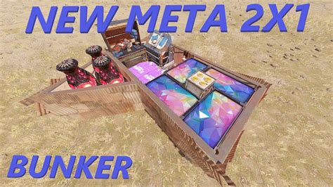 New Meta 2x1 Bunker Tour Teaser Rust Design 2023 Youtube