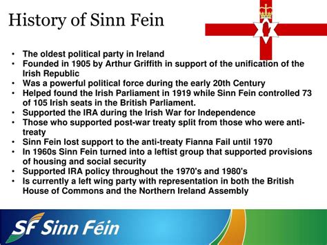 Ppt Sinn Fein Powerpoint Presentation Free Download Id3073881