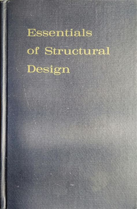 Essentials Of Structural Design Anthony Hoadley Books