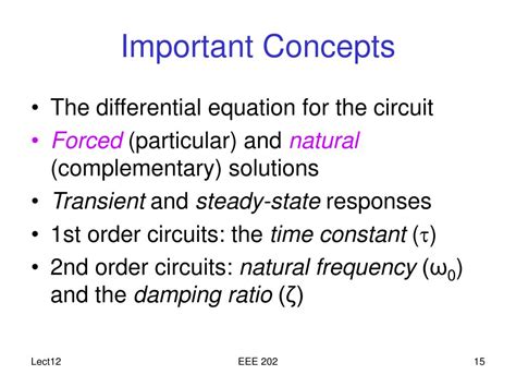 Ppt Differential Equation Solutions Of Transient Circuits Powerpoint