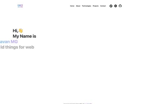React Developer Portfolio Template Tailwind Resources