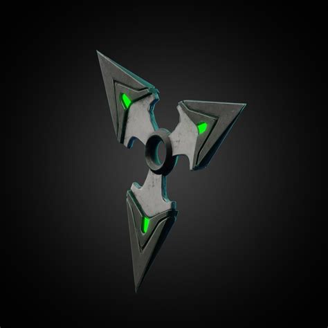Overwatch Genji Shuriken For Cosplay 3d Model 3d Printable Cgtrader