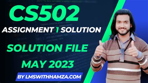 cs502 assignment no 1 solution 100 correct