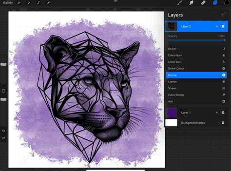 Procreate Multiply Layer Tips For Using Blend Modes In Procreate