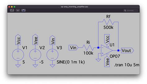 Performing Mathematical Operations With Op Amps In Ltspice Woolsey