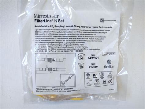 New Oridion 011108 Microstream Filterline H Set Adult Pediatric Co2 Sampling Line And Airway