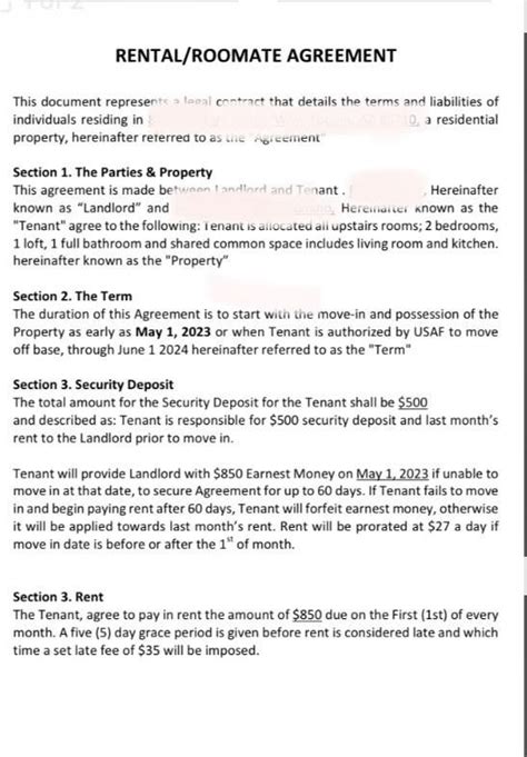 Lease Agreement Disclosure Help Rrentalinvesting