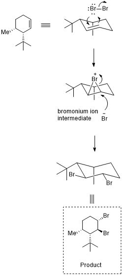 Alkene G Undergoes A Selective Bromination Reaction Upontreatment With
