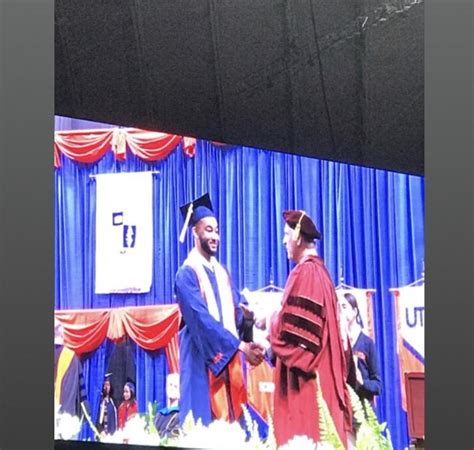 Graduated Utsa Blessed Cybersecurity Christopher Colbert