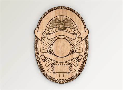 Blank Oval Shaped Badge V20 Svg Vector Files Vector911