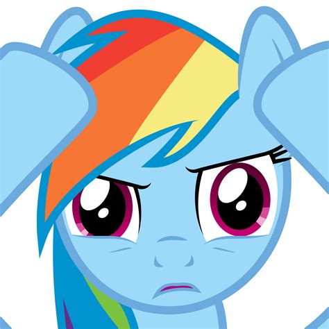 Rainbow Dash Blush