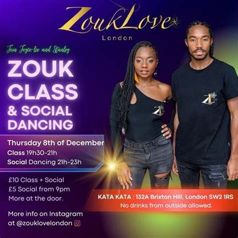 Soca Events Zouk Class And Social Dancing