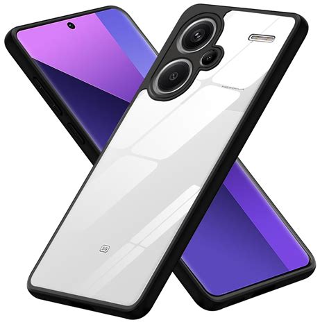 Winble Back Case Cover For Redmi Note Pro Plus G Back Cover Camera Guard Acrylic Clear